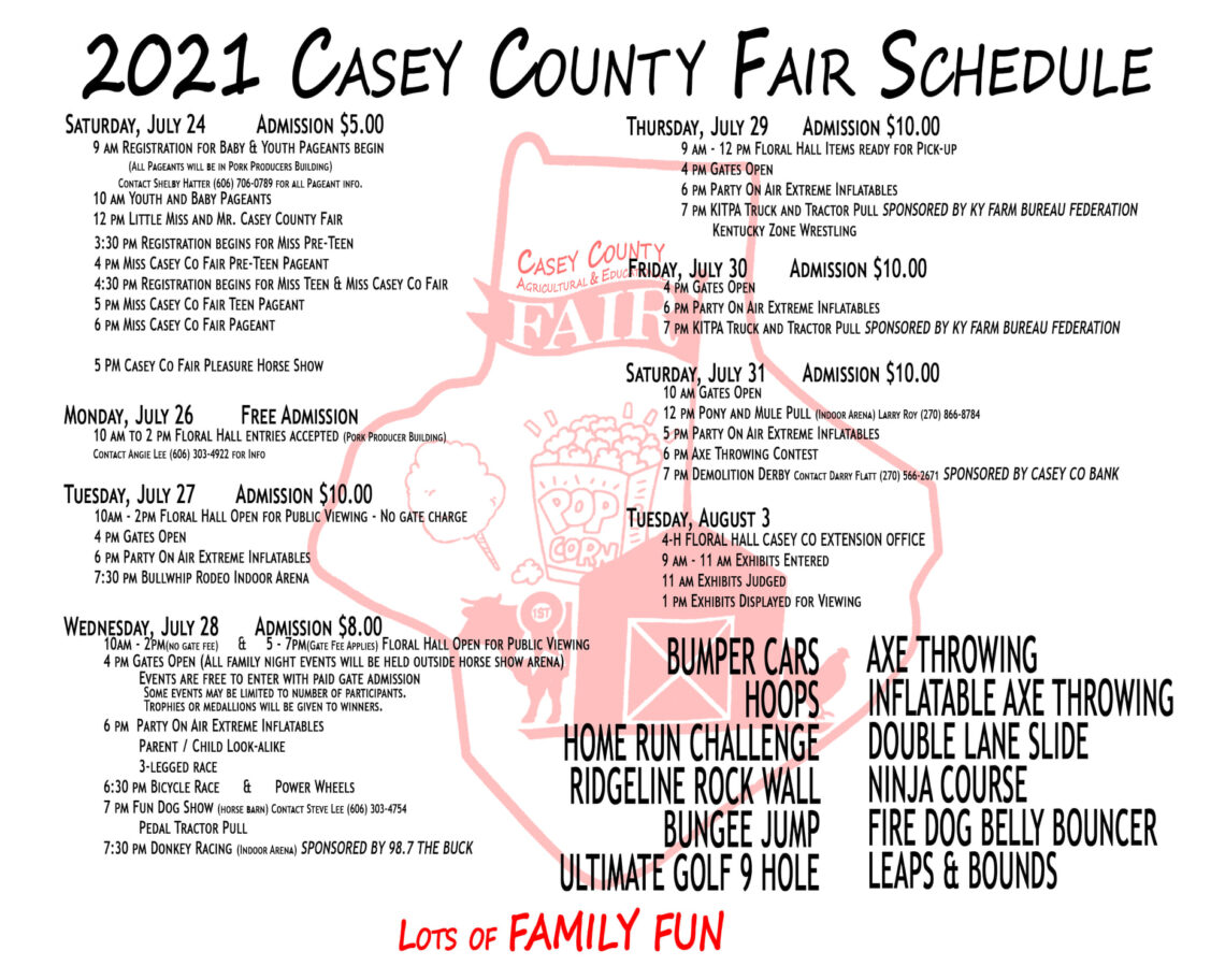 Events for May 2026 – Liberty, Kentucky